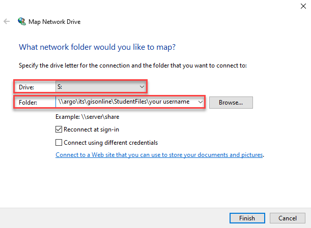 How to map the S: (StudentFiles Drive) - UWF Public Knowledge Base ...